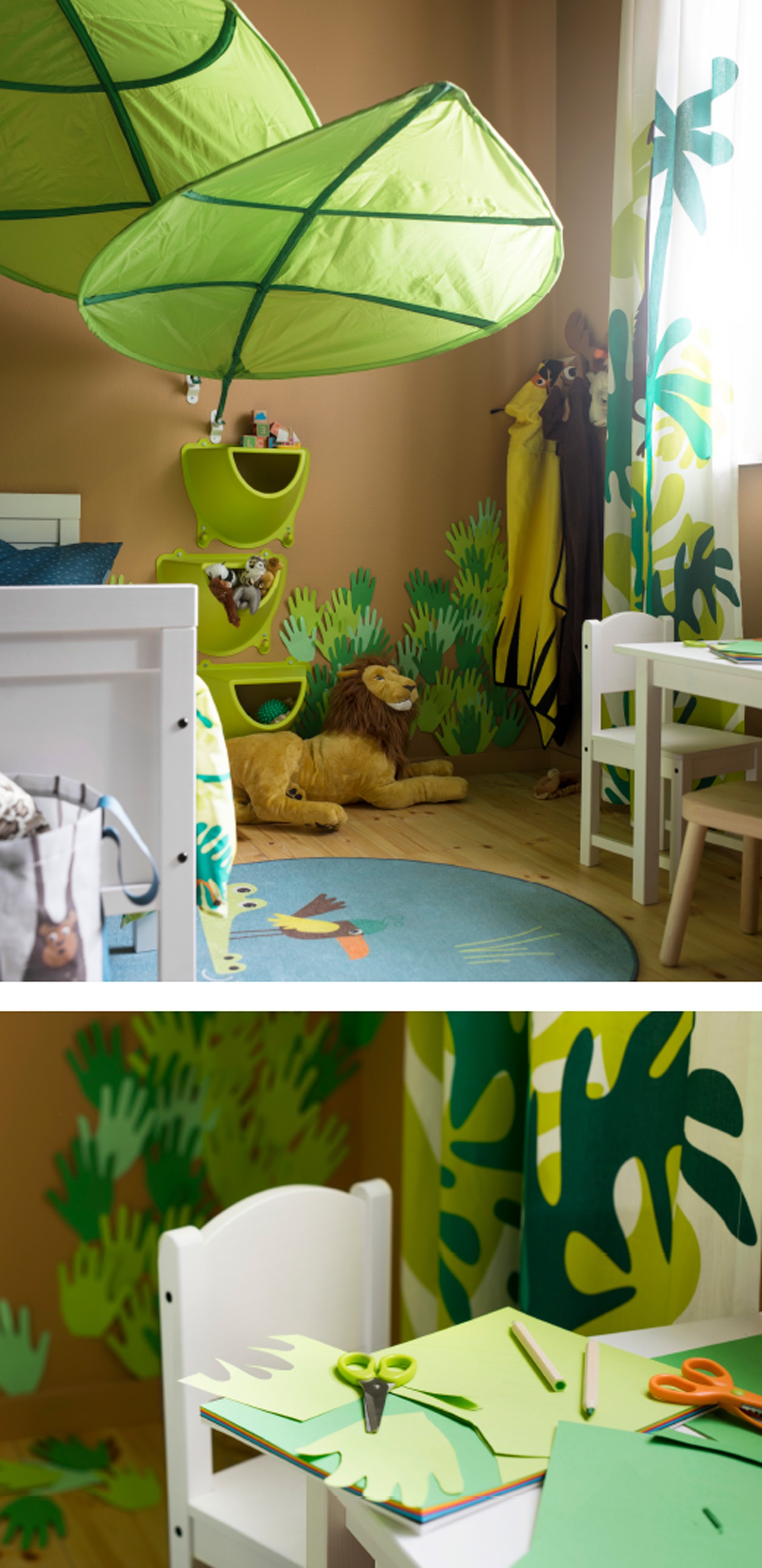 Roar! A kid’s room with jungle lessons - IKEA