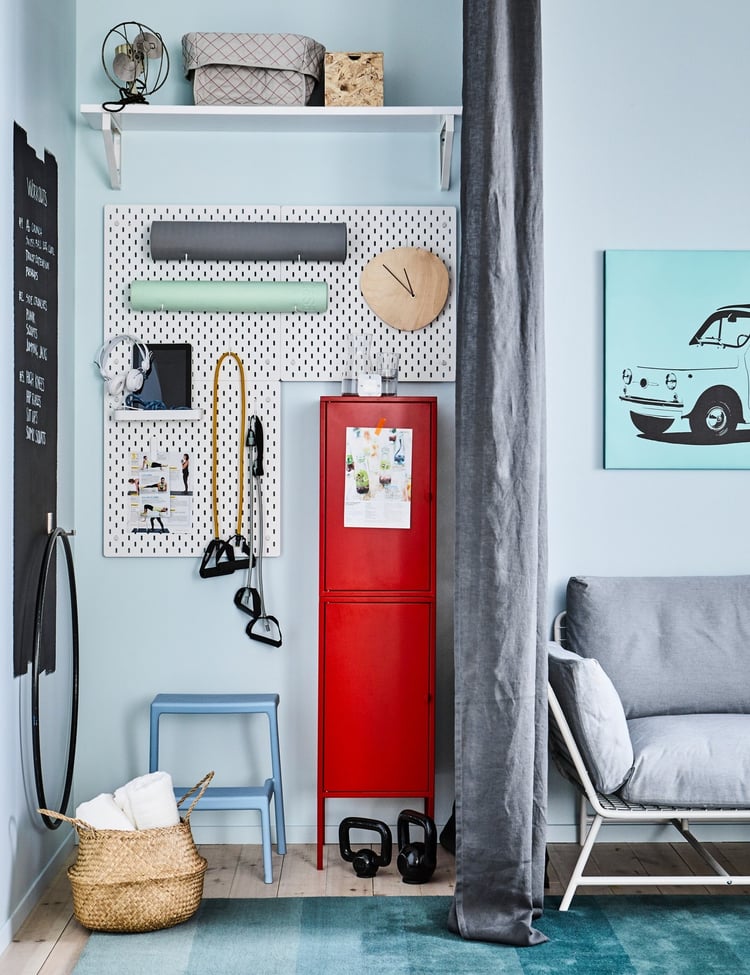 Ideas para guardar el material deportivo en casa - IKEA