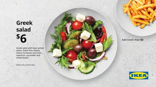 IKEA Mains Menu Australia | Restaurant Food Menu - IKEA Australia