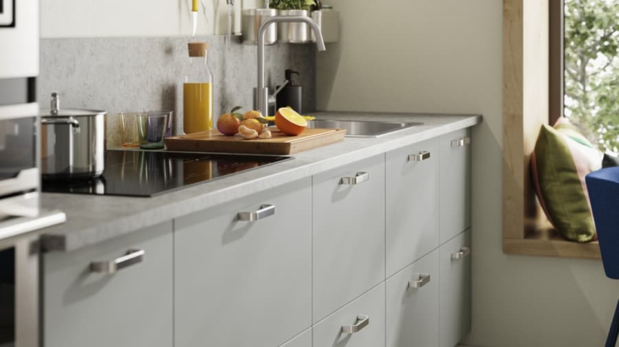 HAVSTORP light grey kitchen fronts - IKEA Latvia
