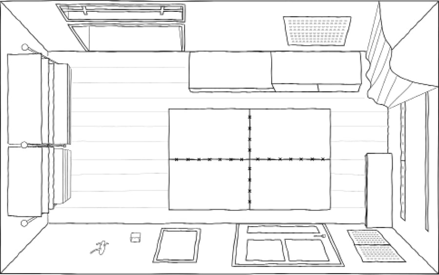 A small and smart family hallway - IKEA