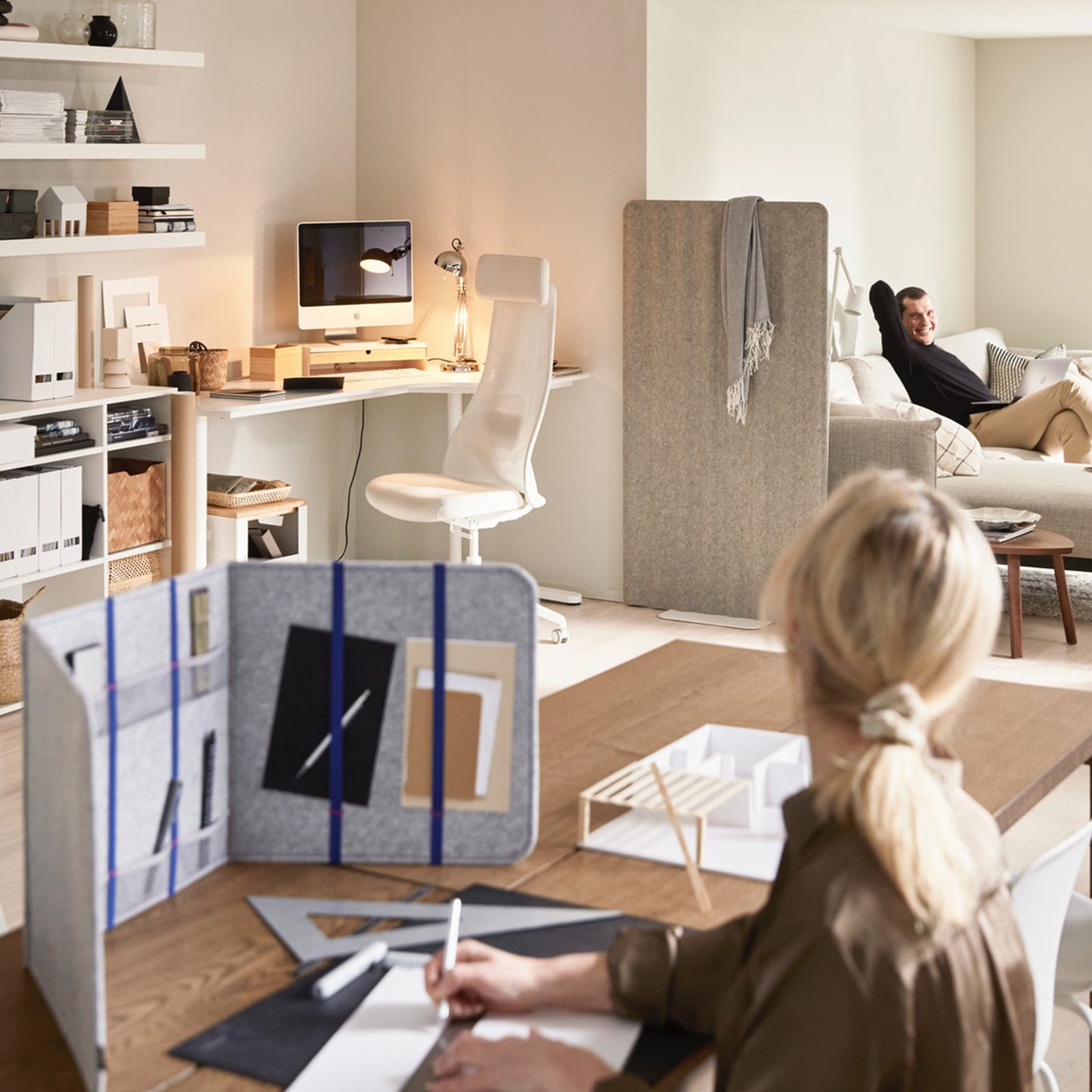 Get tips to create an inspiring workspace at home - IKEA