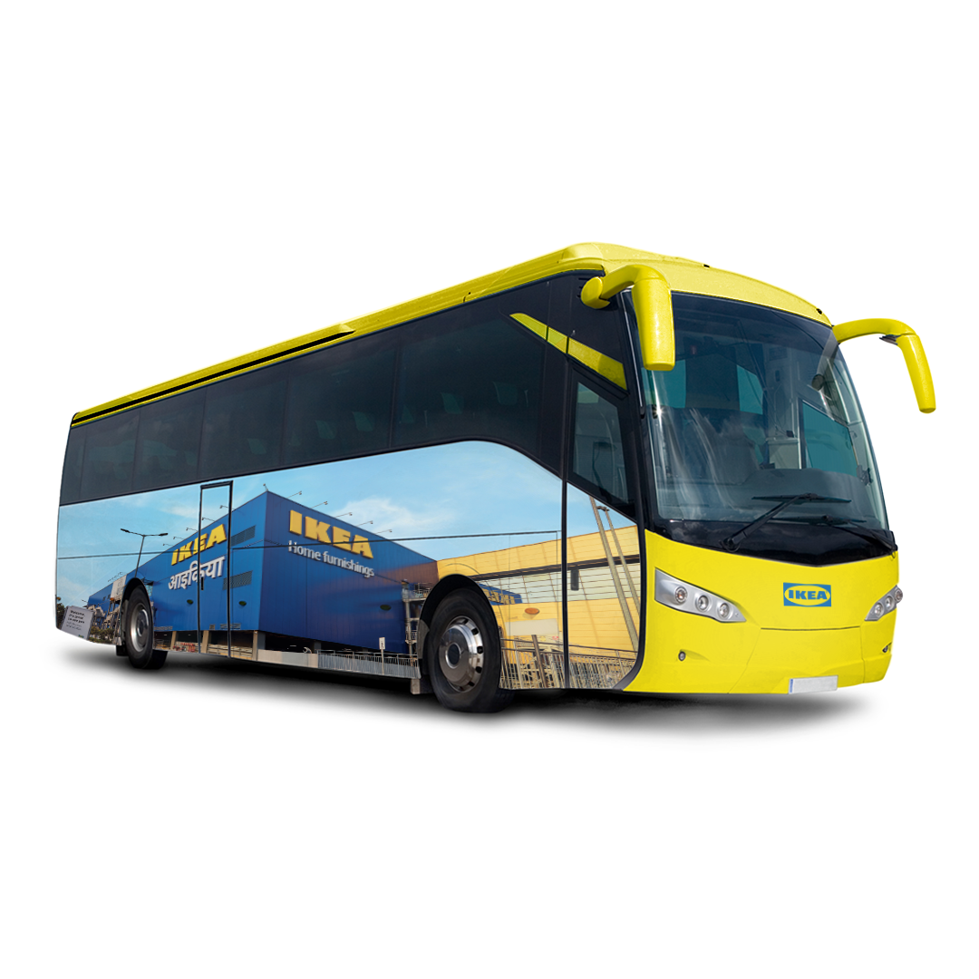 IKEA Navi Mumbai free bus service - IKEA