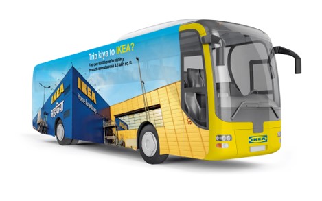 IKEA Navi Mumbai free bus service - IKEA