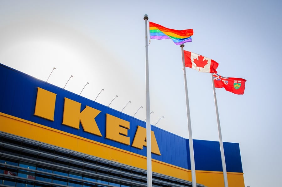 IKEA Canada raises the Pride flag coast-to-coast - IKEA CA