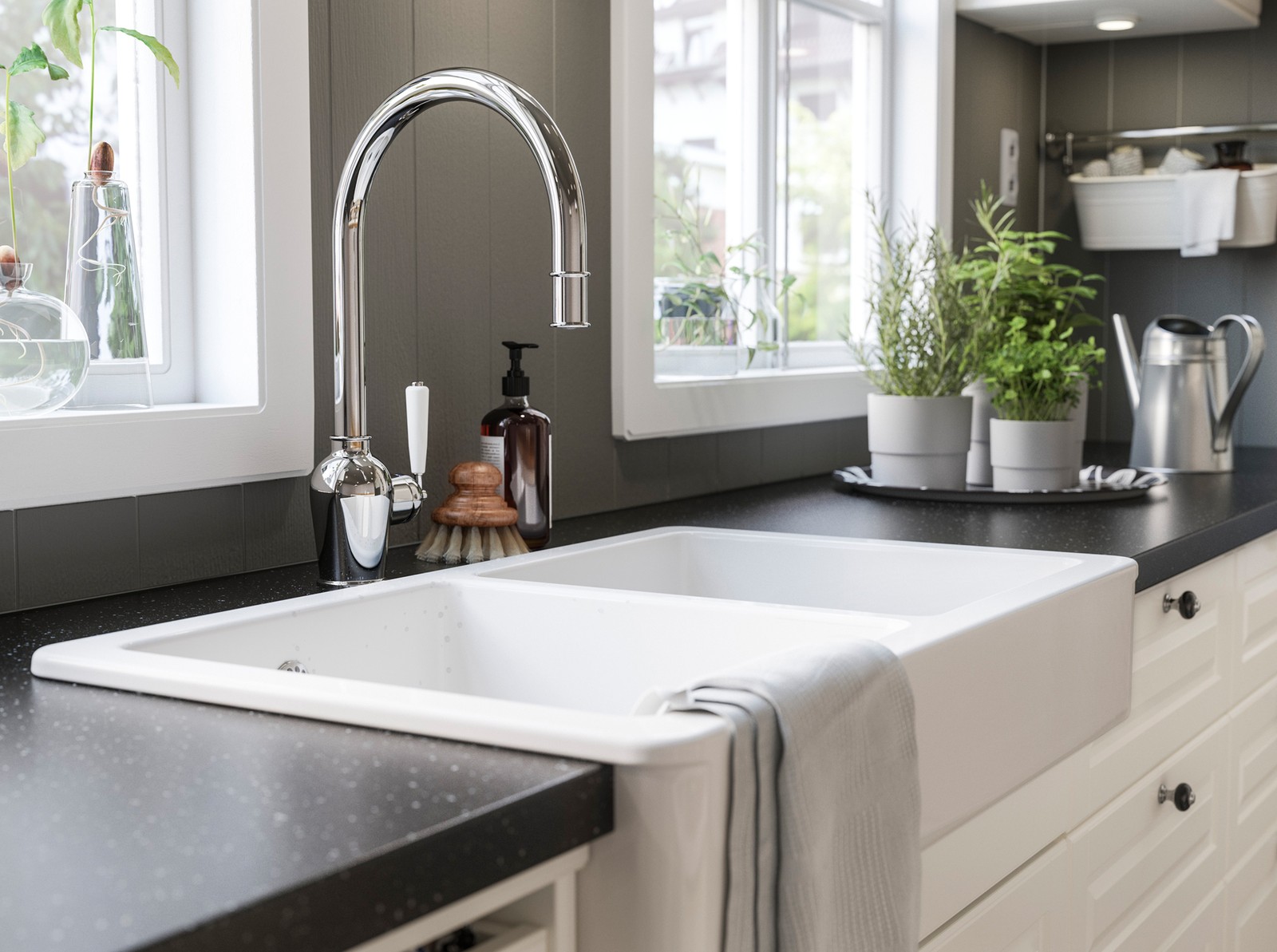 Countryside kitchen in the city - IKEA