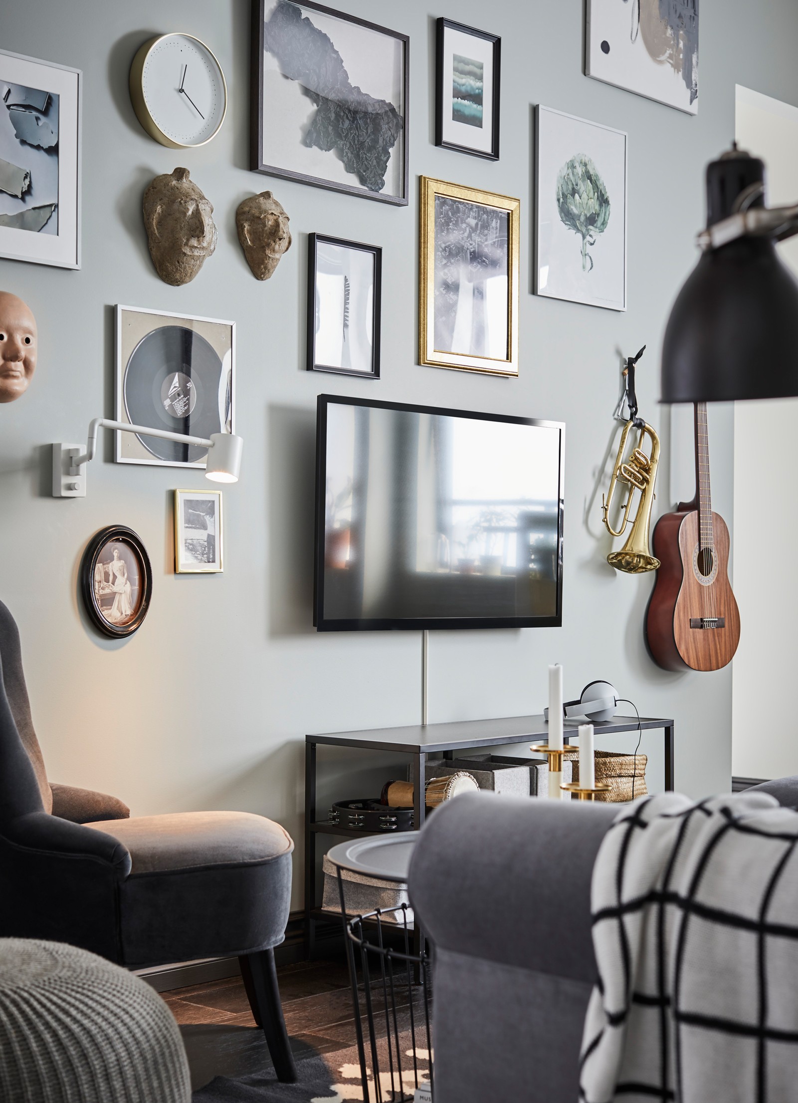 A living room tune with the arts - IKEA
