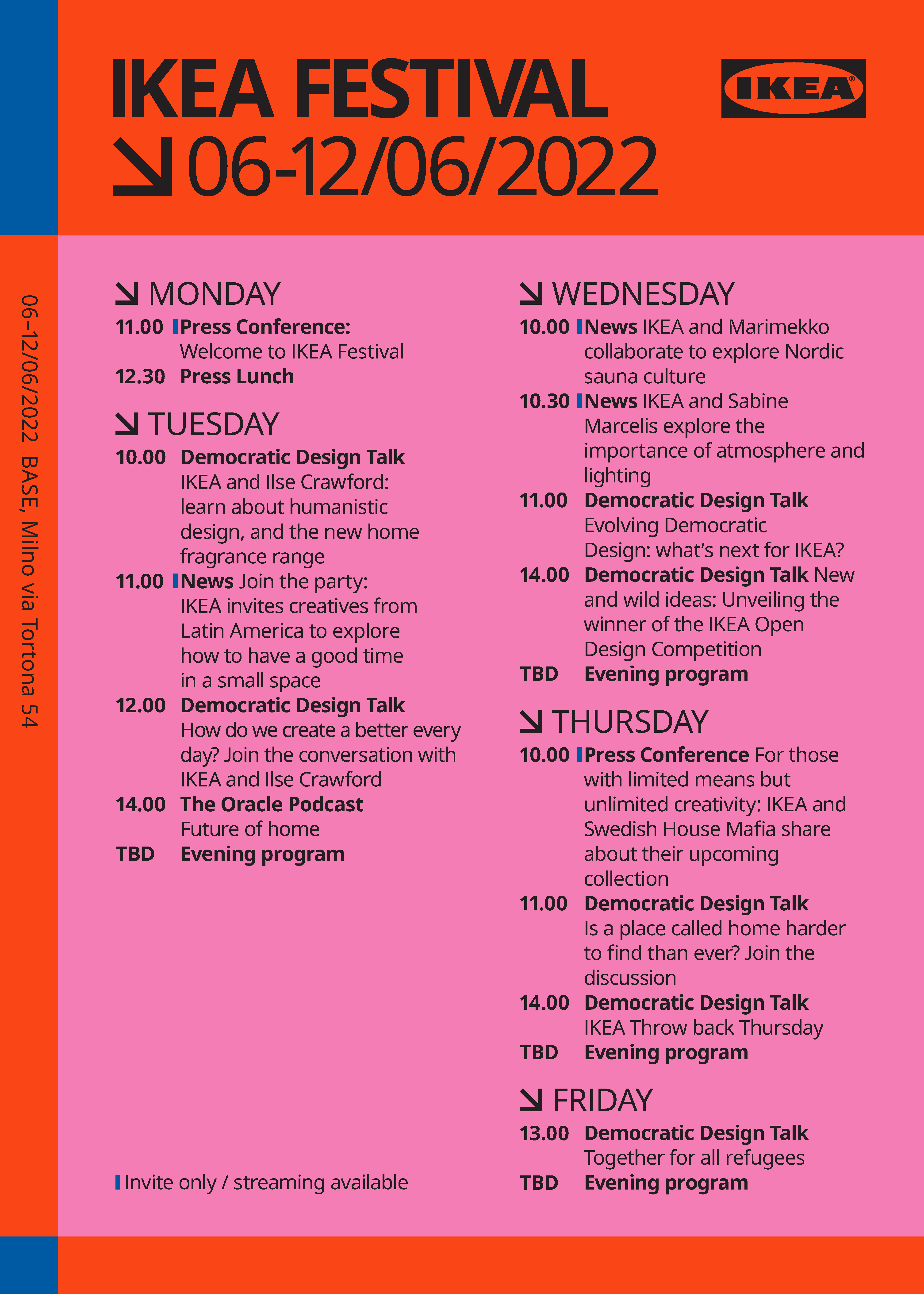 IKEA op Milan Design Week 2022 - IKEA