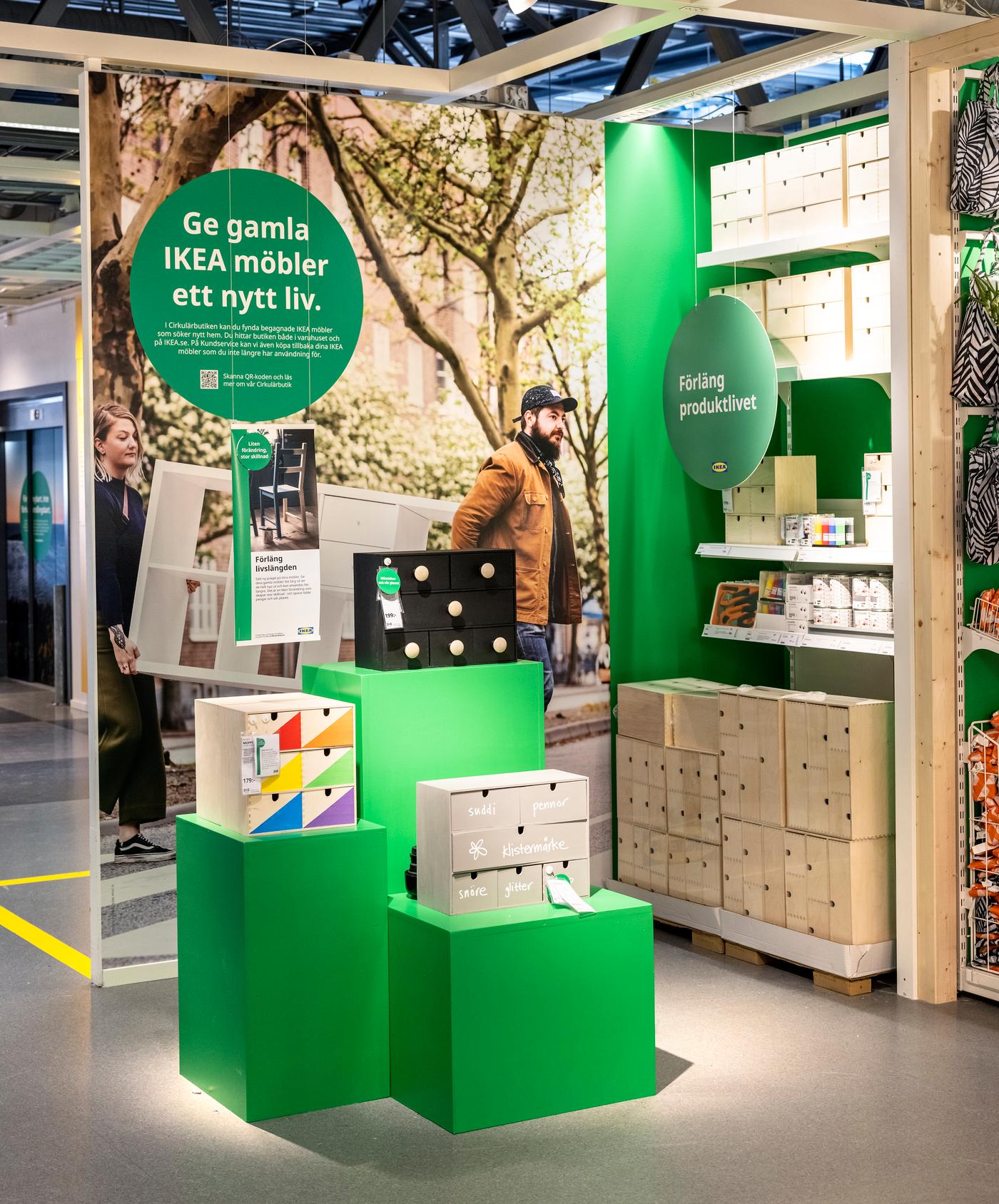 Från platta paket till helt cirkulärt - IKEA