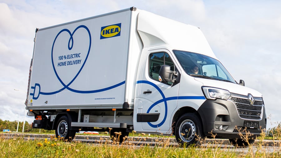 IKEA goes all in on electric vehicle deliveries - IKEA CA