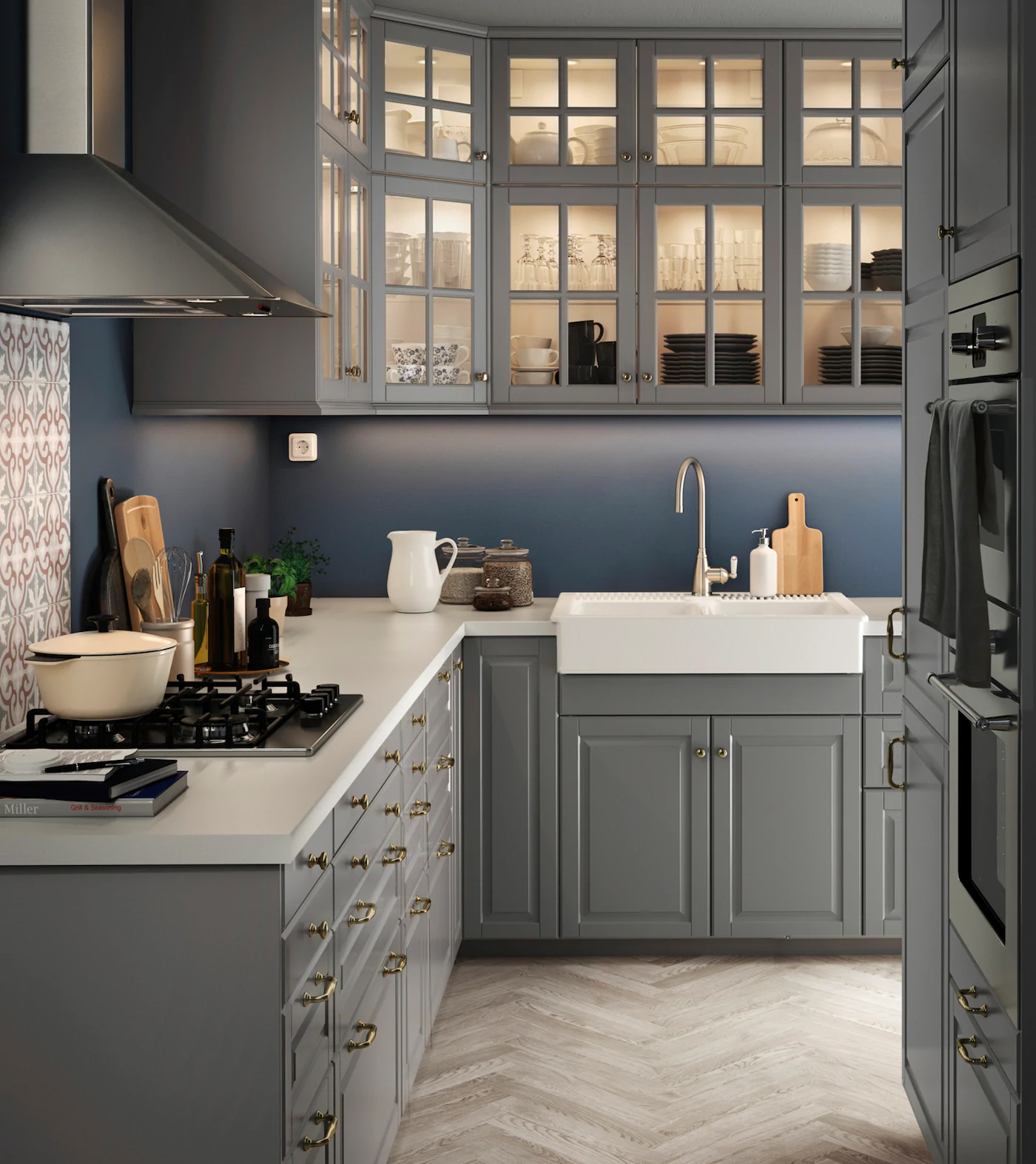 Kjøkken – BODBYN grå - IKEA