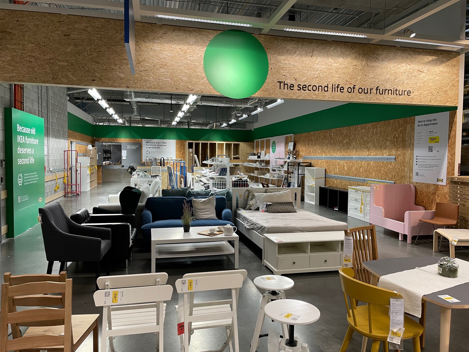 IKEA rollout instore and online circular hubs - IKEA