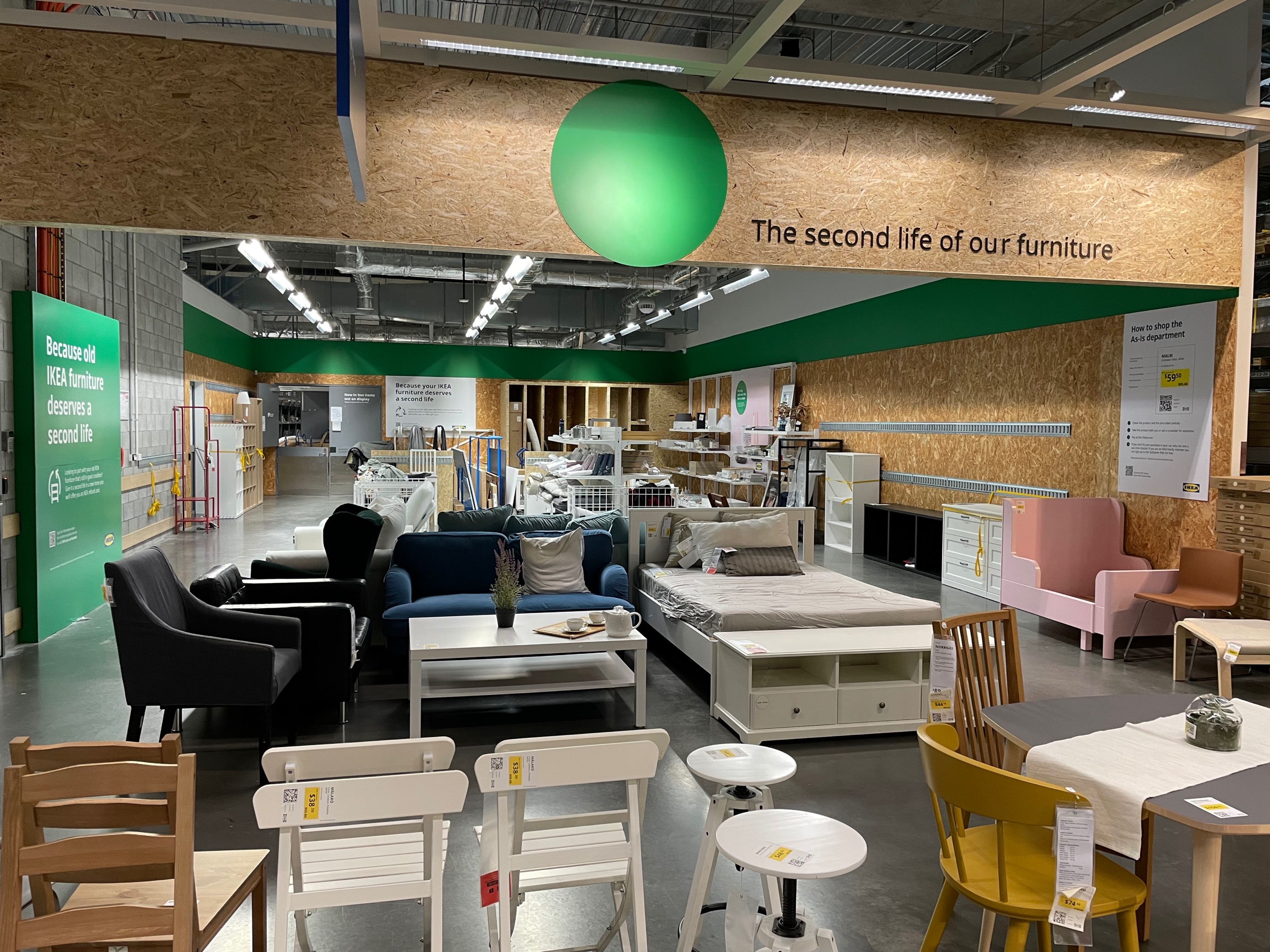 IKEA rollout instore and online circular hubs - IKEA