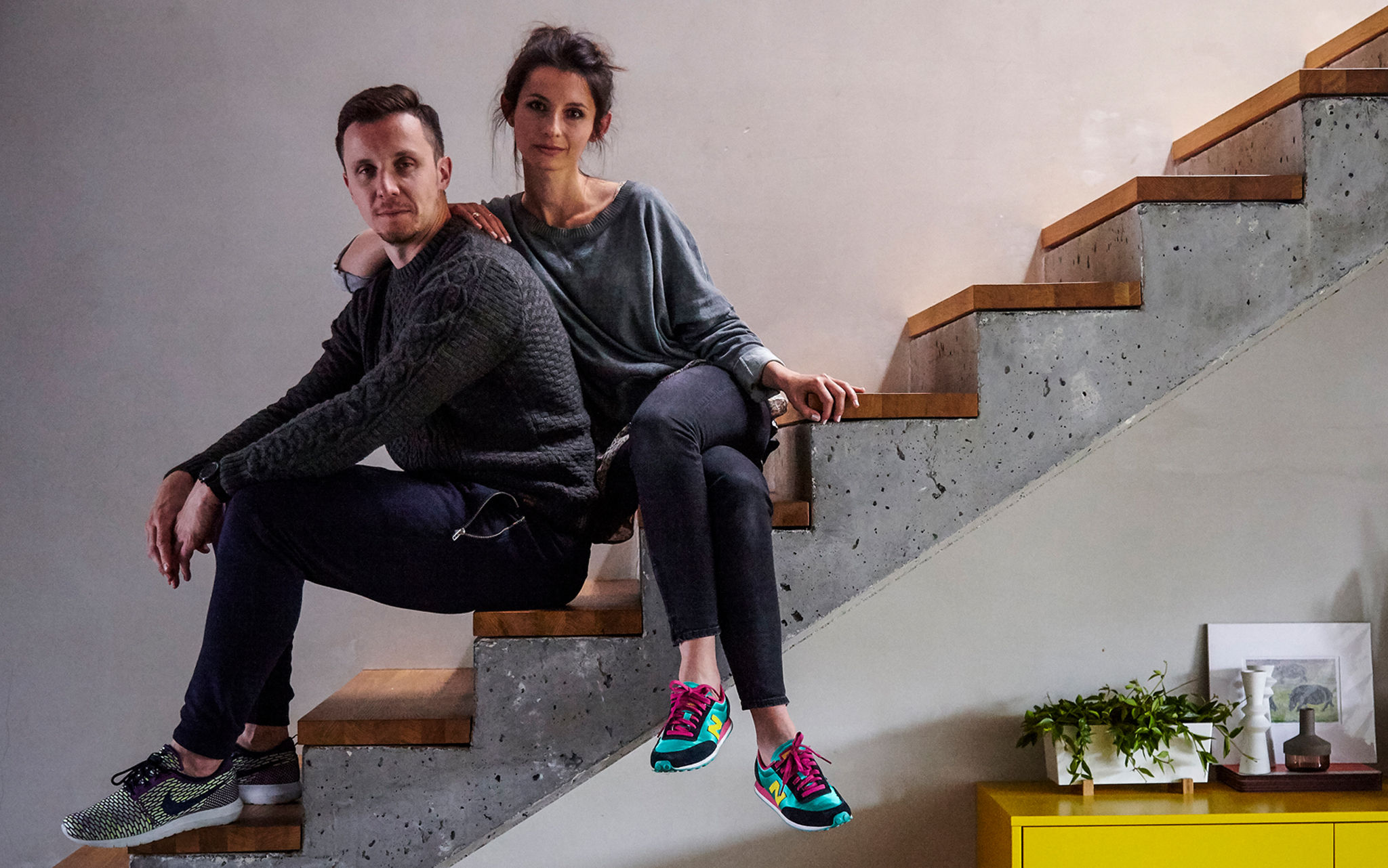 Home tour: Jerzy and Anna’s architectural open-plan house is their ...
