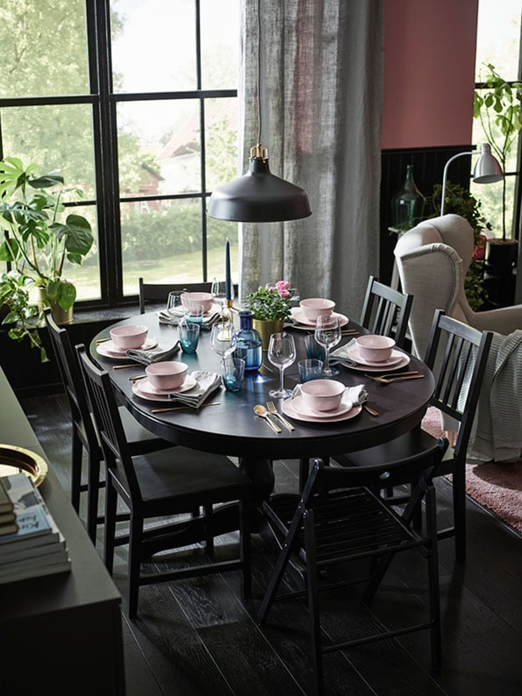 Knusse woonkamer, klein budget - IKEA