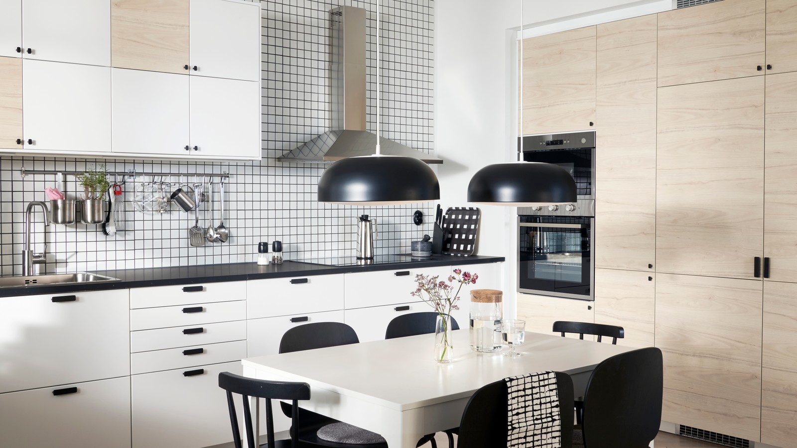 Drevené kuchyne - IKEA