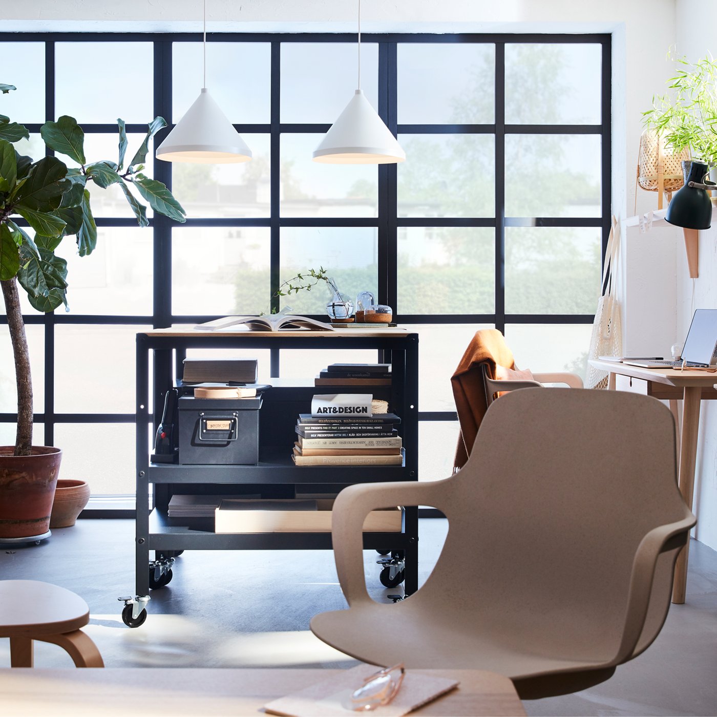 A stylish and flexible workspace at home - IKEA CA