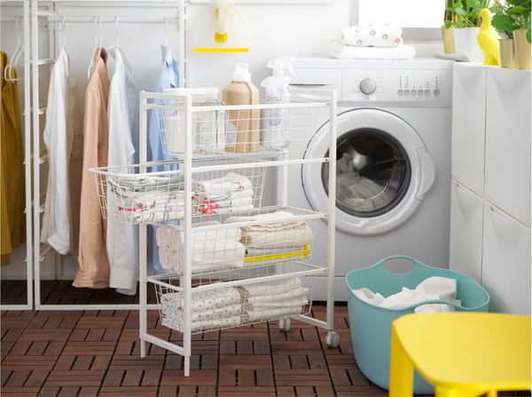 Soluzioni accessibili per lavanderia con JONAXEL - IKEA Svizzera