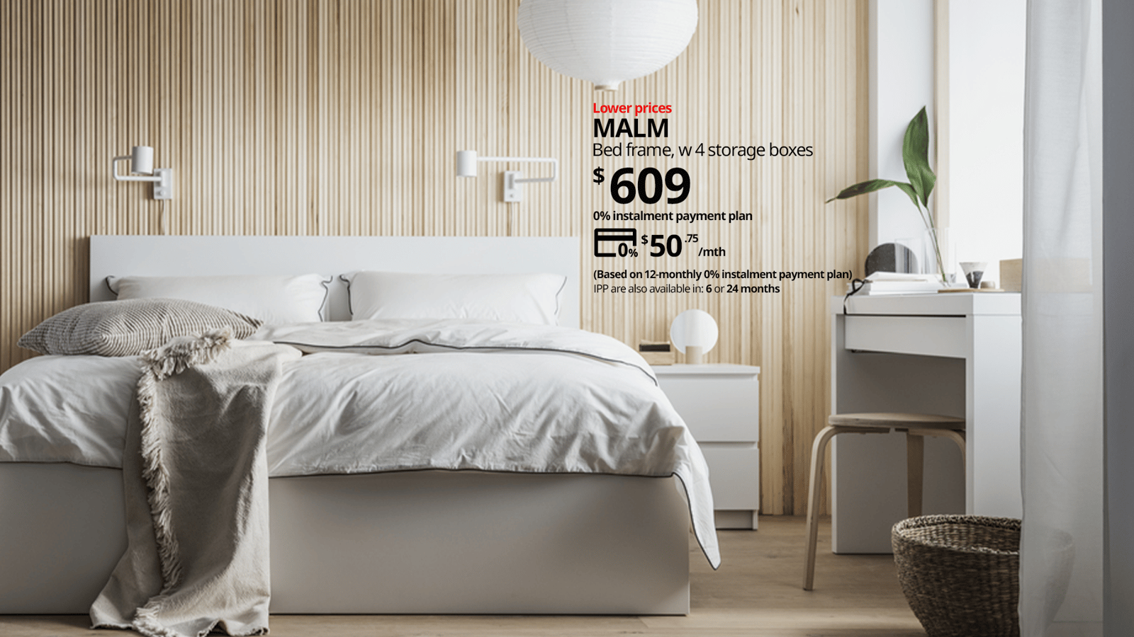 Bedroom Furniture - MALM Series - IKEA