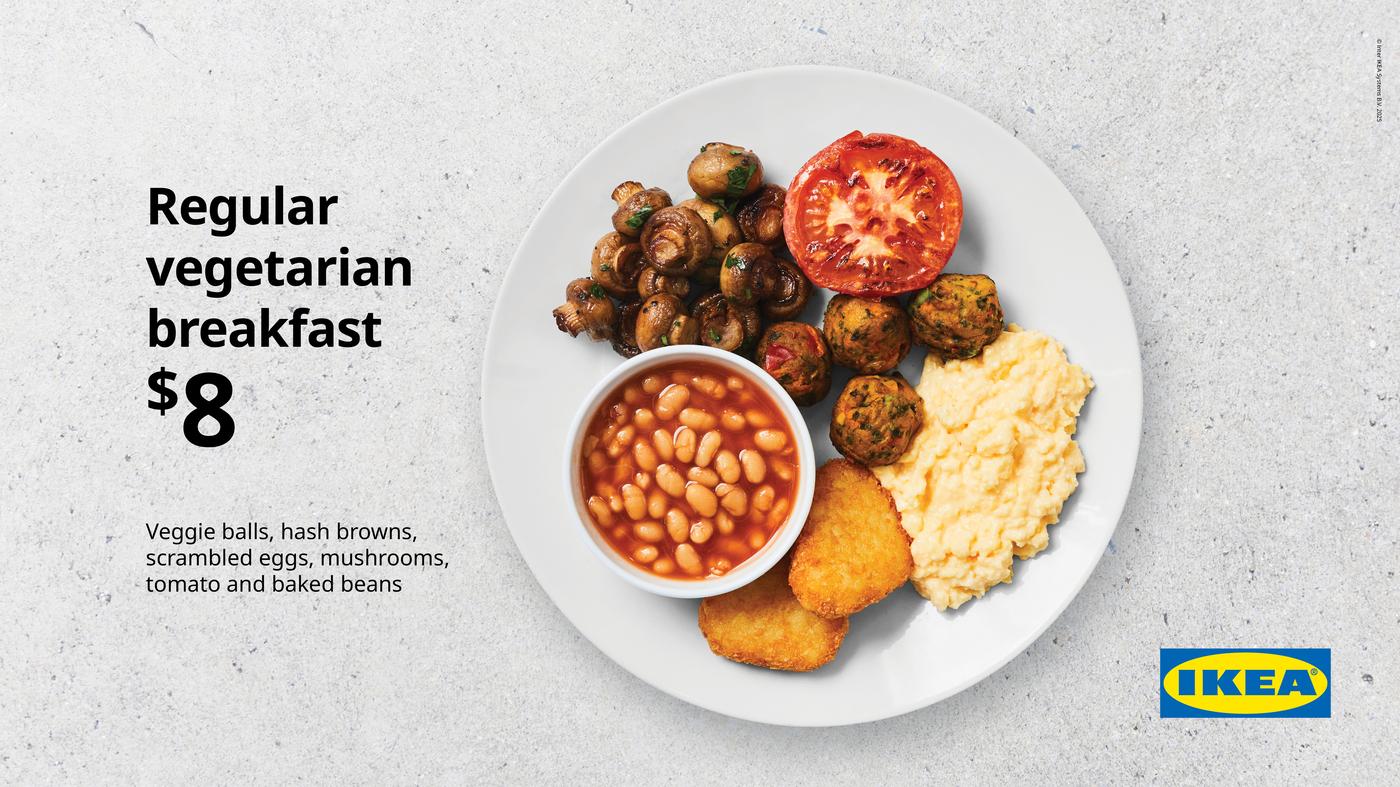 IKEA Breakfast Menu Australia | Restaurant Food Menu - IKEA Australia