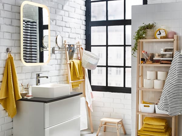 Fresh opp på badet med farger - IKEA