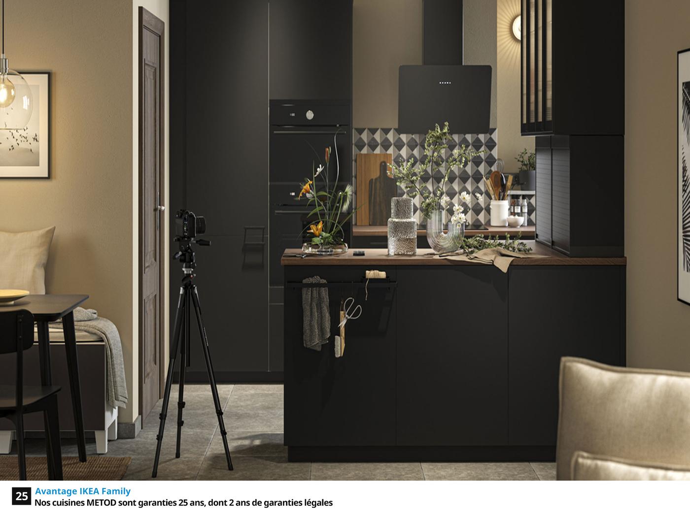 Cuisines METOD finition NICKEBO anthracite - IKEA