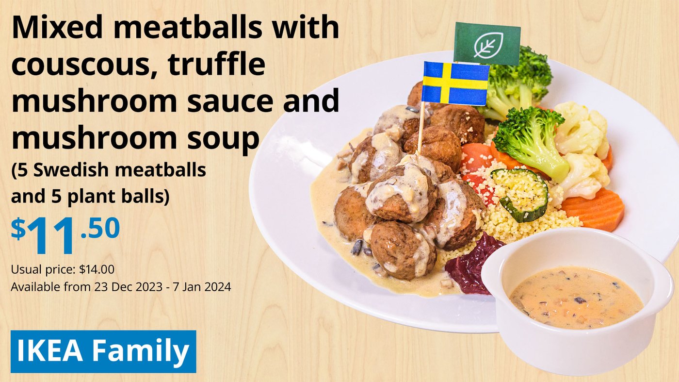 Swedish Restaurant | Meatballs | Click & Collect - IKEA | IKEA Singapore