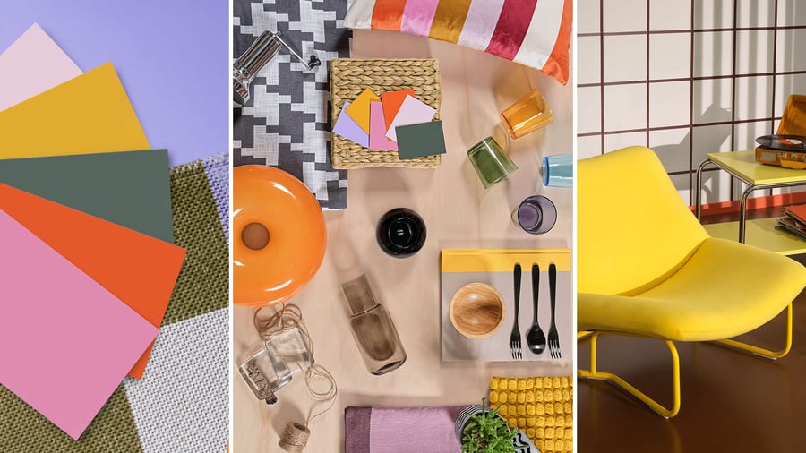 Playful modern eclectic interior design & decor tips - IKEA