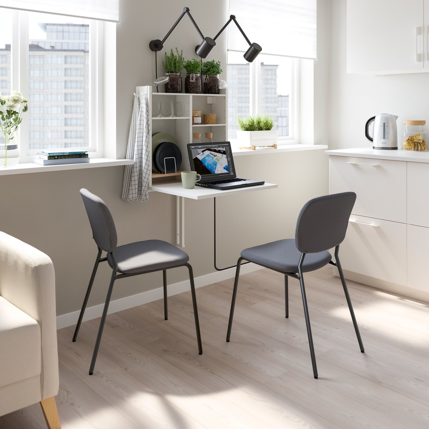 Shared home office design ideas suitable for any home - IKEA