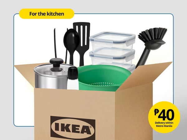 Ship these kitchen essentials for only ₱40! - IKEA