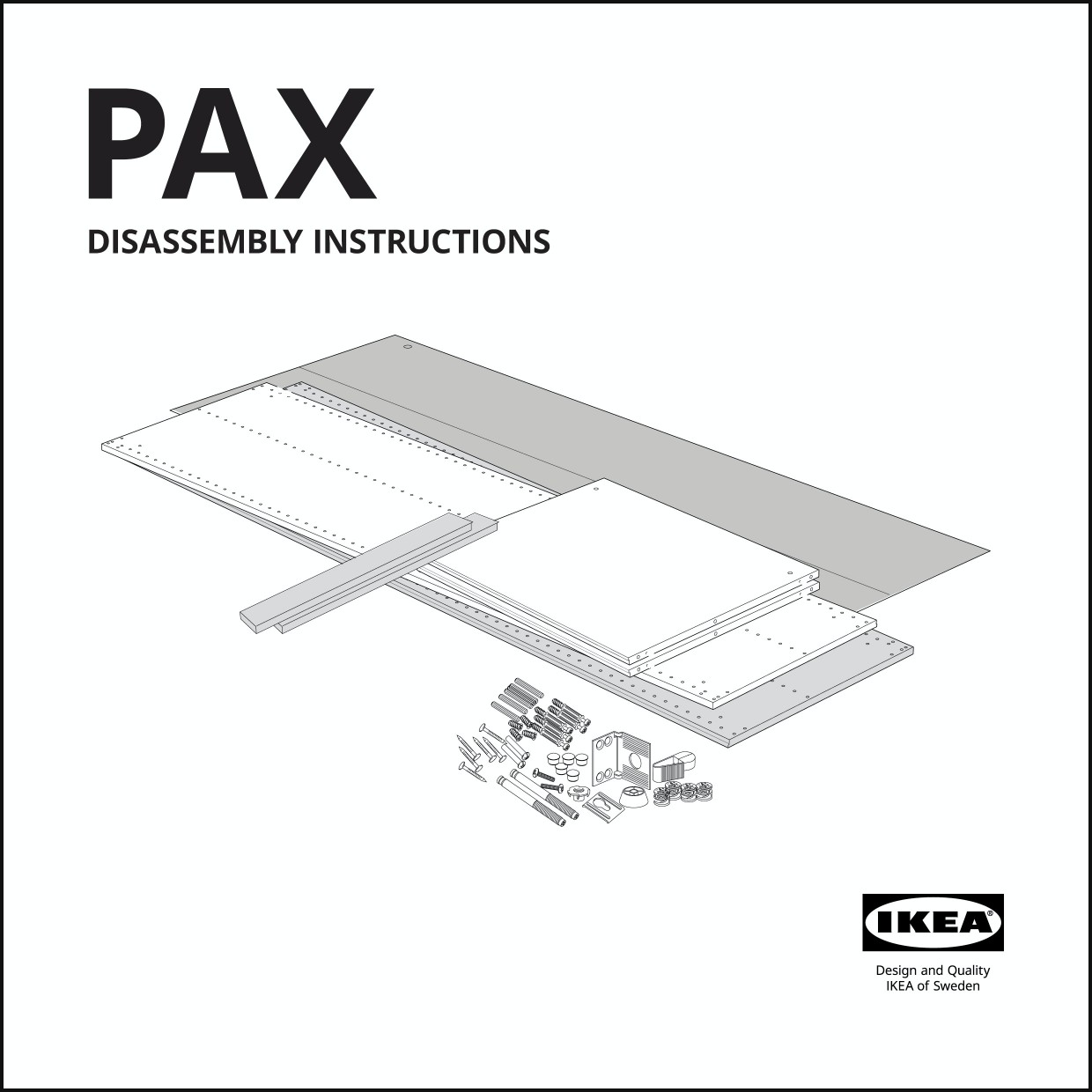 Disassembly Instructions - IKEA Ireland