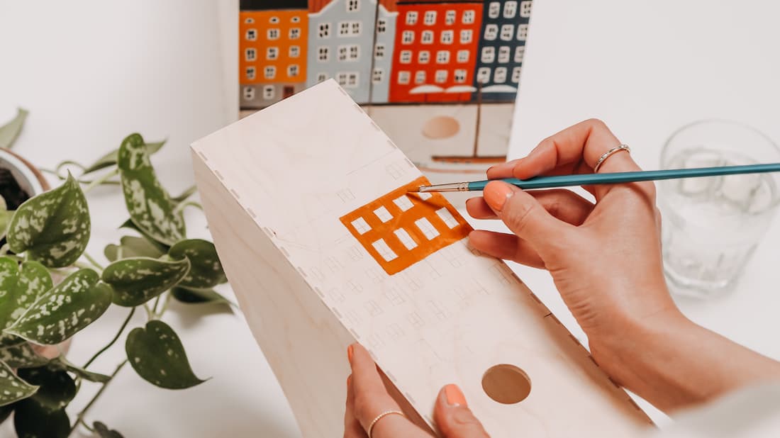DIY Idee: KNUFF Zeitschiftensammler bemalen - IKEA Deutschland