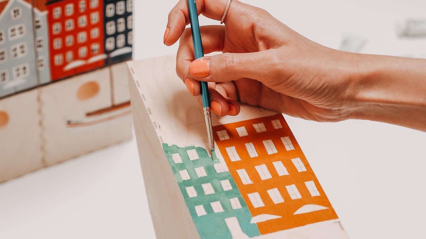 DIY Idee: KNUFF Zeitschiftensammler bemalen - IKEA Deutschland