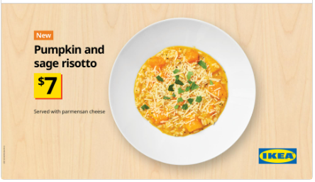 IKEA Mains Menu Australia | Restaurant Food Menu - IKEA