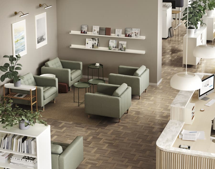 The reception - IKEA