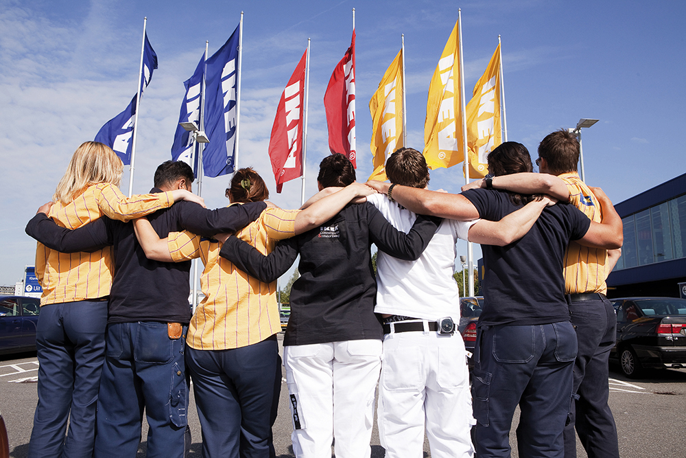 The IKEA logo - history and design - IKEA