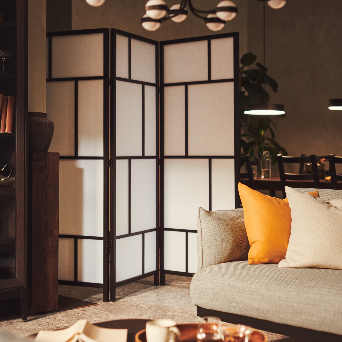 Living room divider ideas that transform open spaces - IKEA