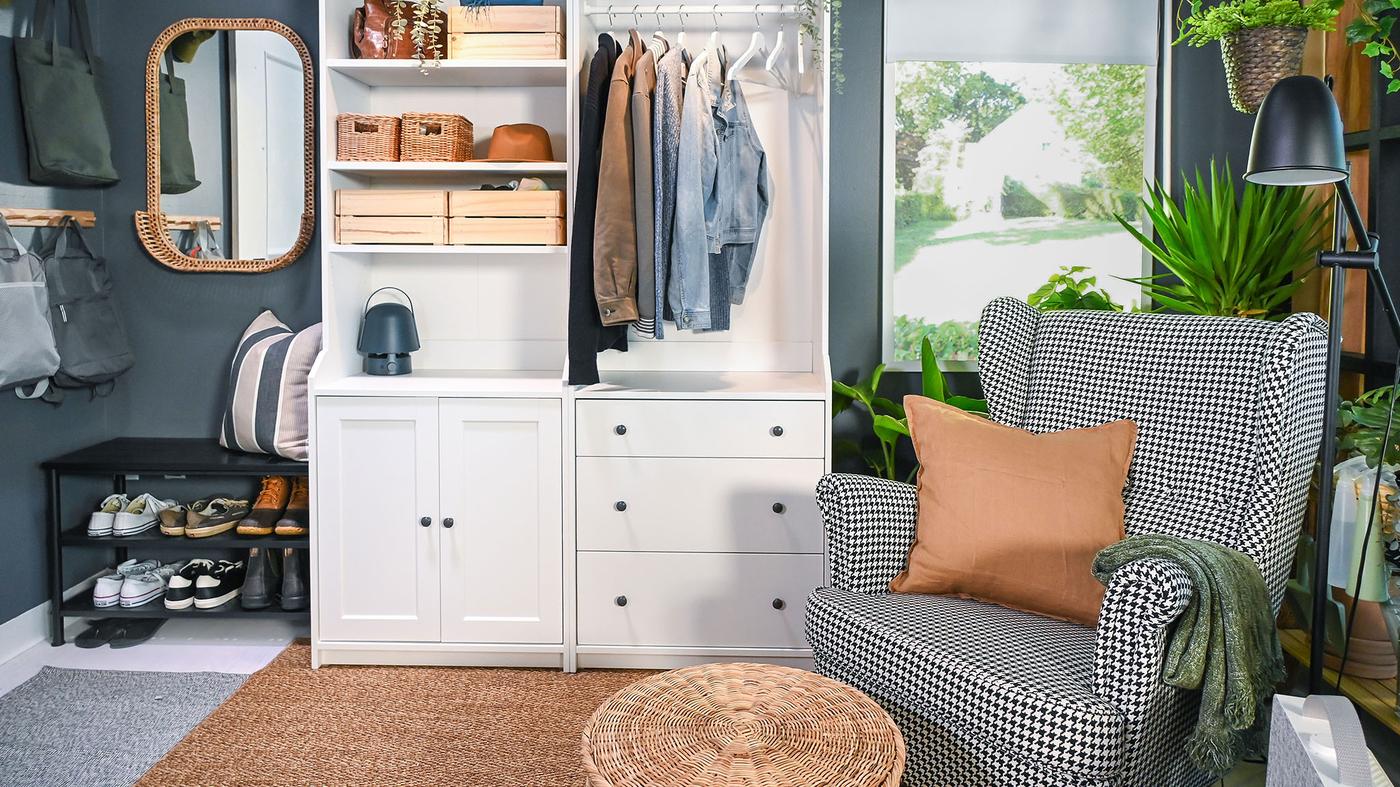 How to tidy up your entryway - IKEA