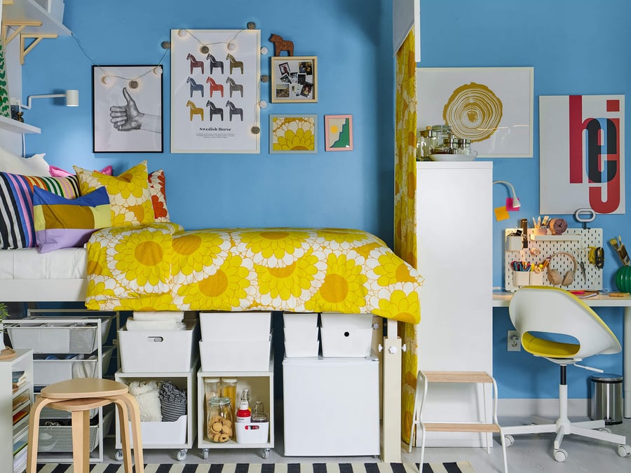 Bedroom textiles set the mood - IKEA