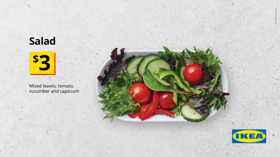 IKEA Mains Menu Australia | Restaurant Food Menu - IKEA Australia