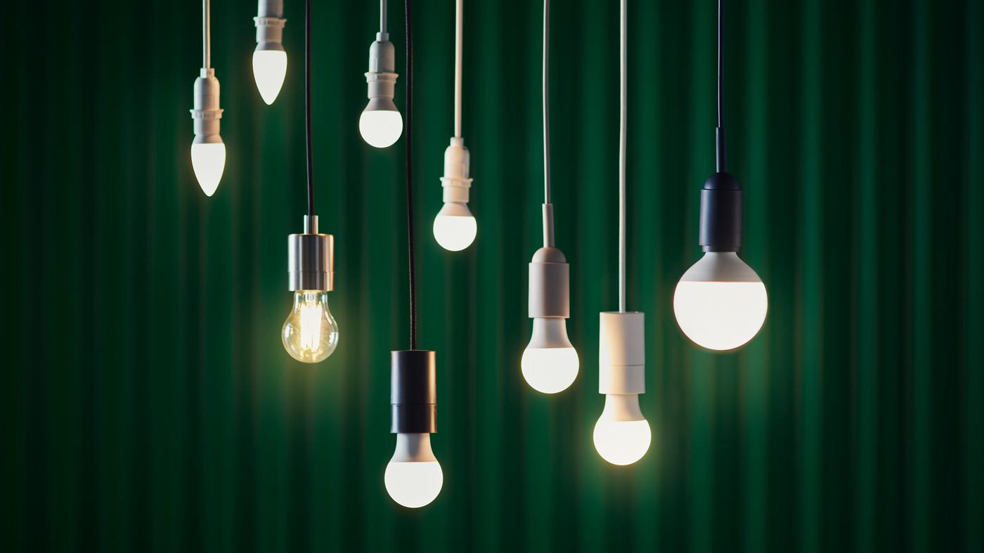 Focos Led Para Ahorrar Energía En Casa Ikea México Ikea