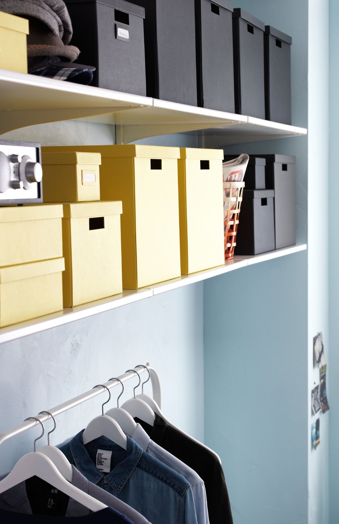 Smart ideas for clothes storage in a small space - IKEA UK