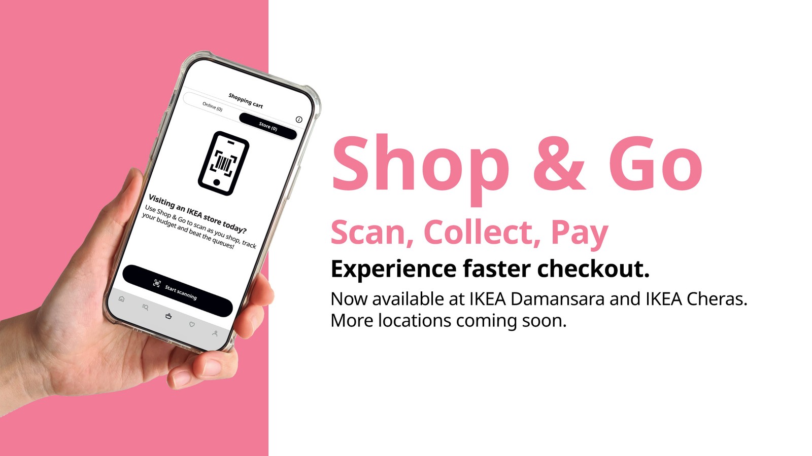Shop & Go: Experience Faster Checkout in-store - IKEA Malaysia