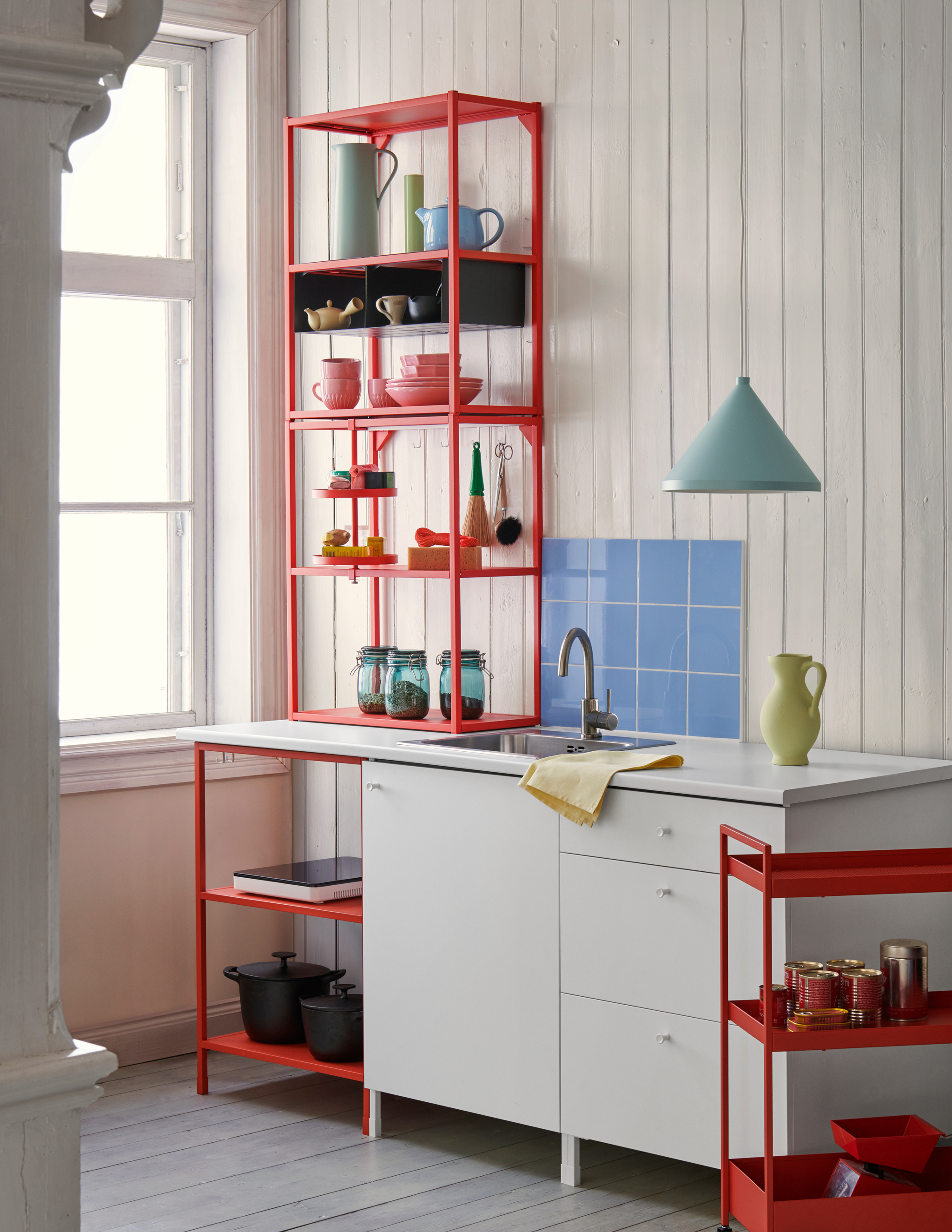 A fresh storage style - IKEA
