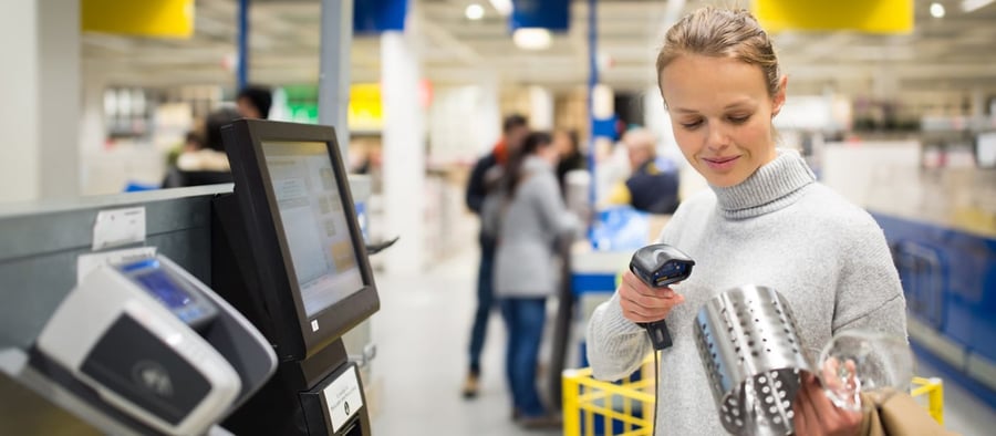 Shopping at a store - IKEA