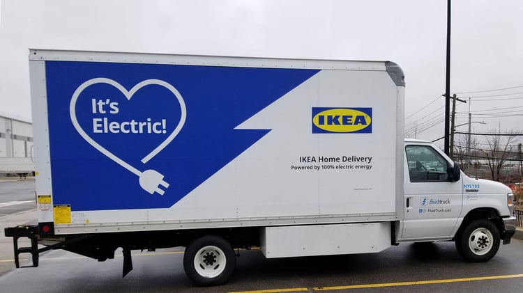 IKEA US to convert NY last mile delivery fleet to EV - IKEA