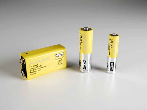 IKEA to remove non-rechargeable batteries by 2021 - IKEA