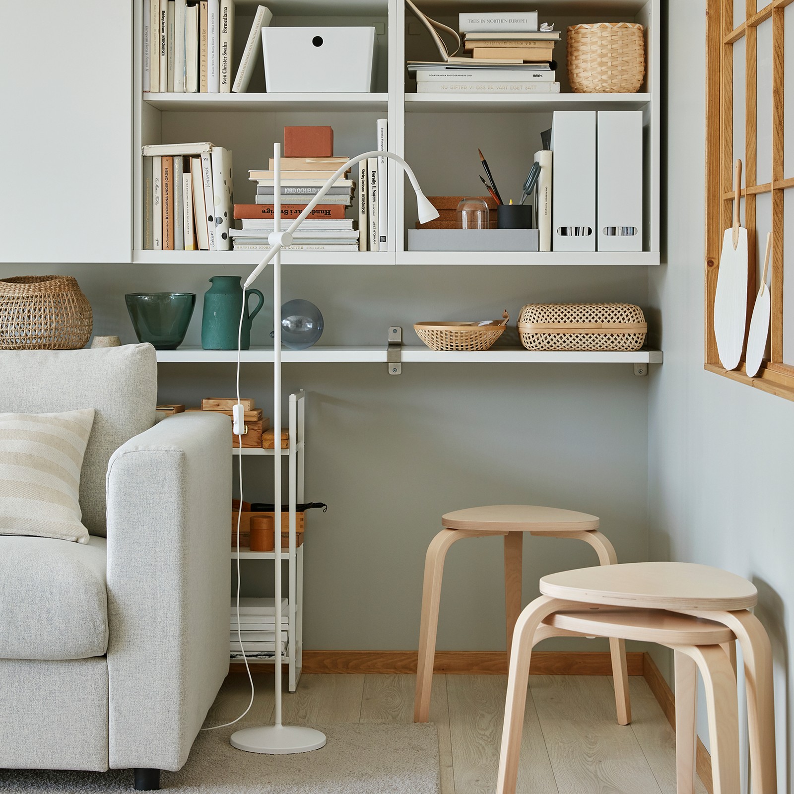 A stylish and storage-friendly living room - IKEA UK