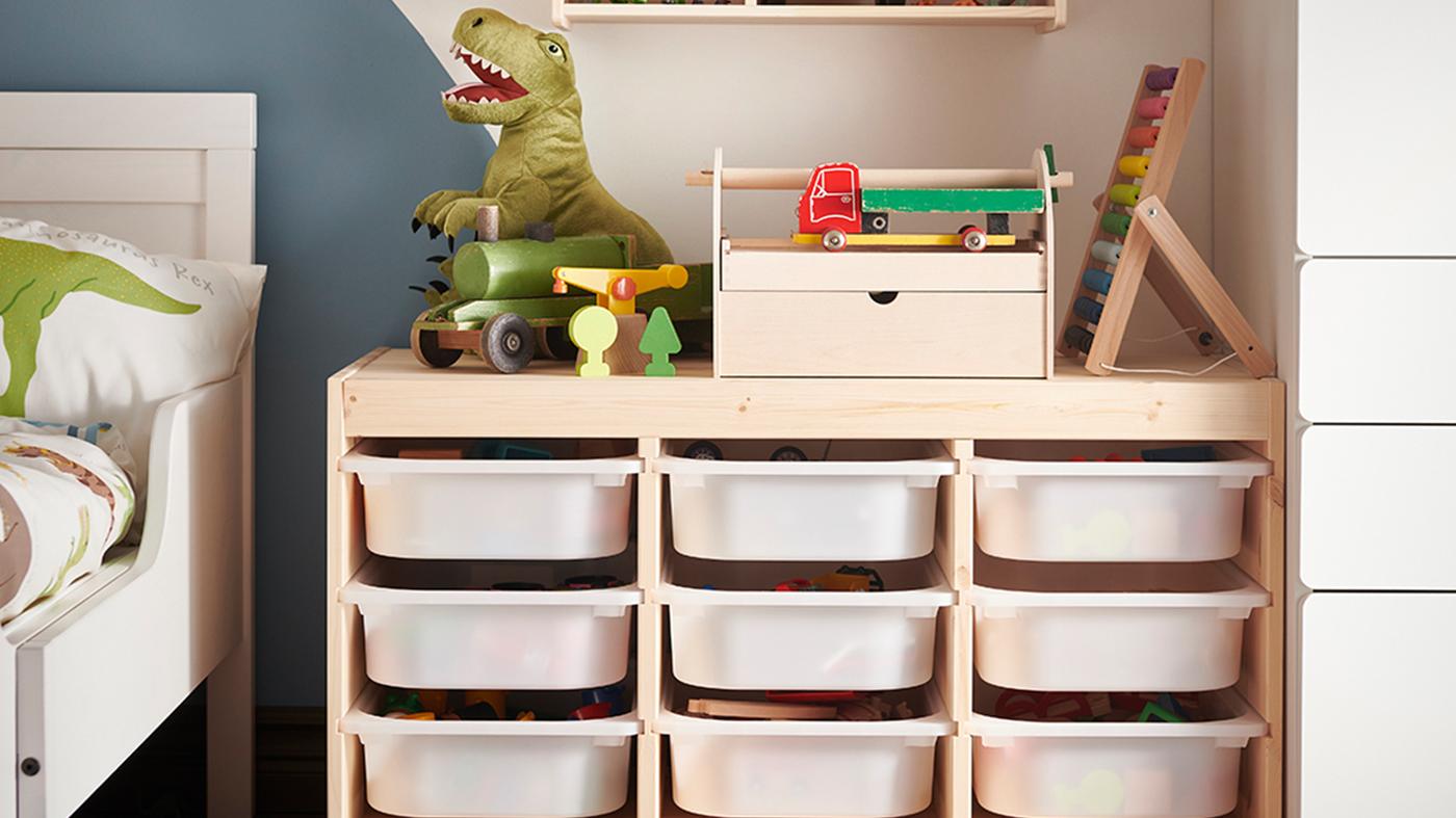 A dreamy children’s room with lots of dinosaurs - IKEA