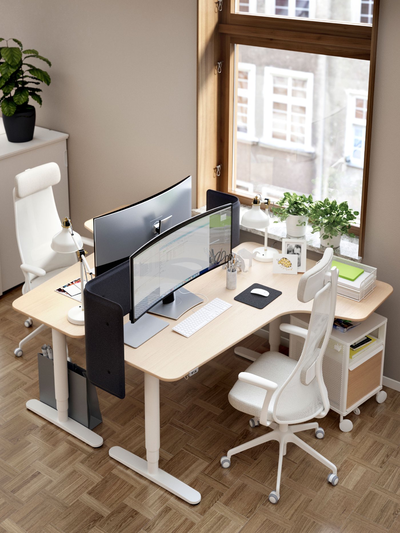 Furniture for high focus offices with a modern touch - IKEA